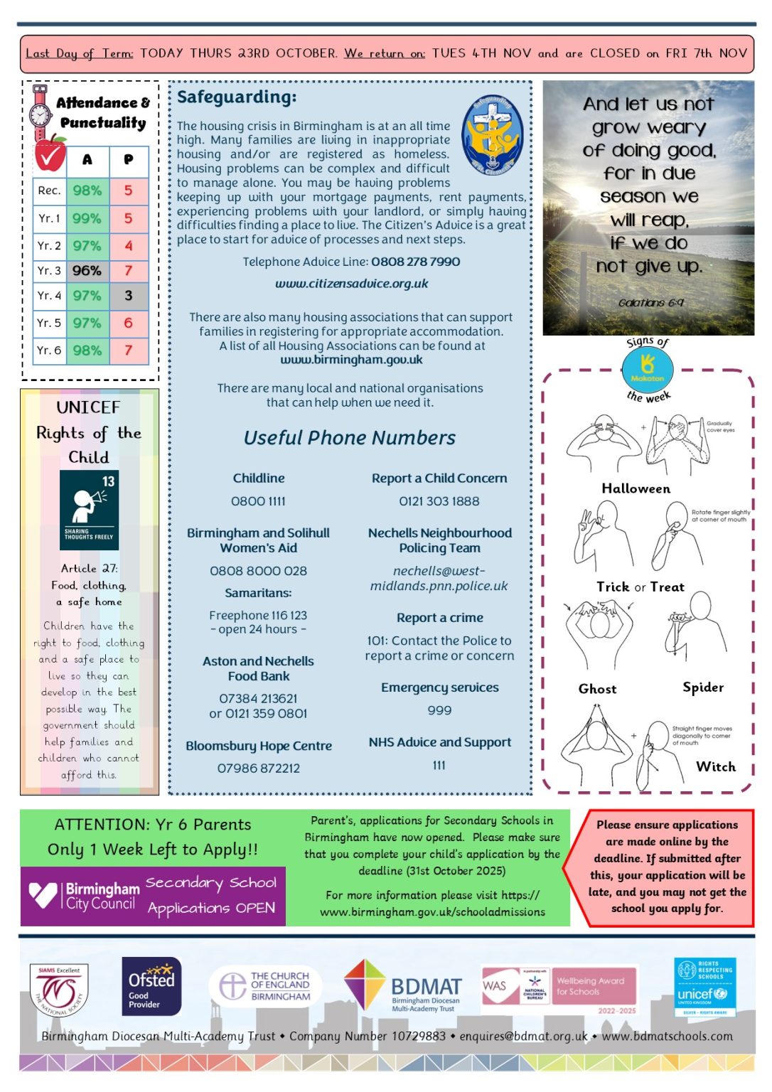 The Anchor News – 23rd October 2025 – St Clement's Church of England ...