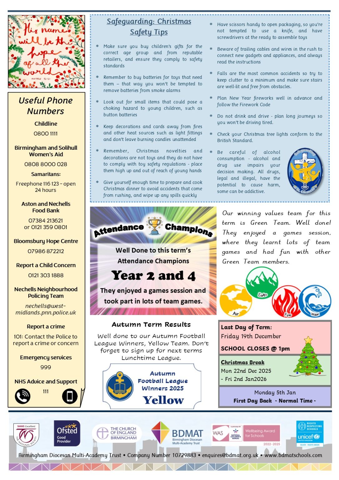 The Anchor News – 18th December 2025 – St Clement's Church of England ...